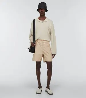 Nanushka Olin Cotton-blend Shorts