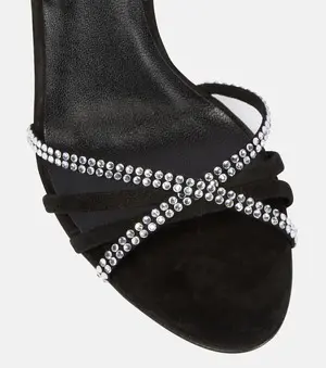 Paris Texas Holly Nicole Leather Sandals