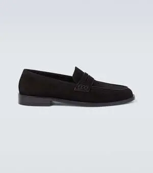 Manolo Blahnik Textured Loafers For Men