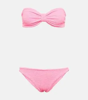 Hunza G Jean Bandeau Bikini - Pink