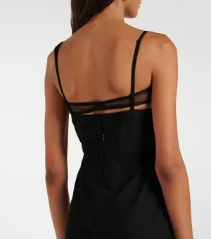 NENSI DOJAKA Crepe Minidress