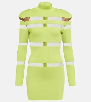 Balmain Frill Cocktail Dresses
