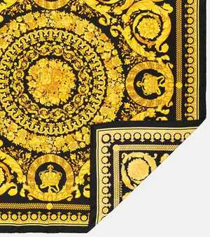 Versace Barocco Silk Scarf - Multicoloured