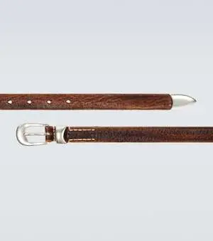 Our Legacy Leather Belt - Brown