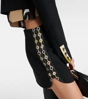 Emilio Pucci Silk Mini Skirt