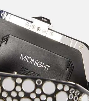 Attico Midnight Mini Studded Leather Clutch - Multicoloured