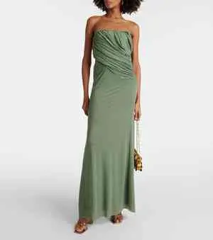 Christopher Esber Cutout Jersey Maxi Dress