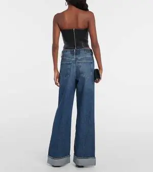 Amiri Zip-up Bustier Top