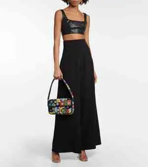 Staud Caleb High-rise Wide-leg Trousers