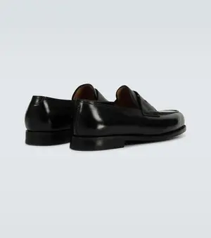 John Lobb Lopez Loafers - Black