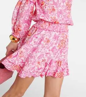 Poupette St Barth Printed Minidress