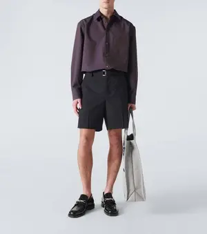 Burberry Striped Wool Shirt