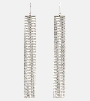 Isabel Marant Embellished Drop Earrings - Silver