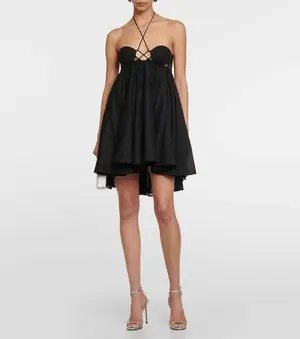 NENSI DOJAKA Cutout Mini Dress