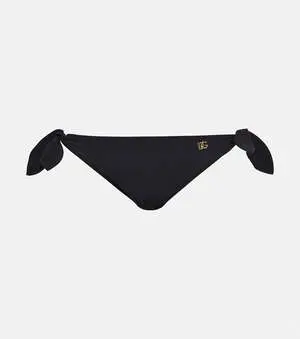 Dolce & Gabbana Logo Print Bikini Bottom - Multicoloured