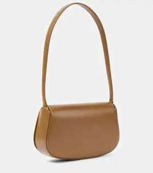 Saint Laurent Voltaire Mini Leather Shoulder Bag - Brown