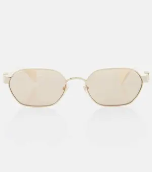 Gucci Mini Rectangular Sunglasses Pink