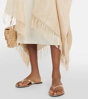 Tory Burch Leather Thong Sandals