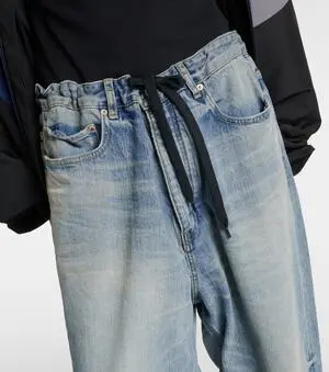 Balenciaga Mid-rise Wide-leg Jeans