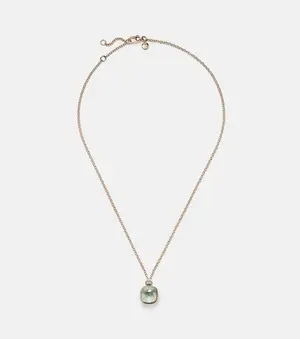 Pomellato Nudo Prasiolite And Diamond Necklace - Green