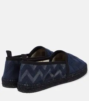 Missoni Elle Zig Zag Espadrilles - Blue