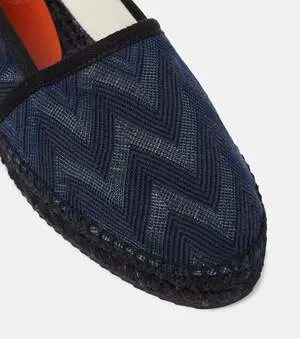 Missoni Elle Zig Zag Espadrilles - Blue