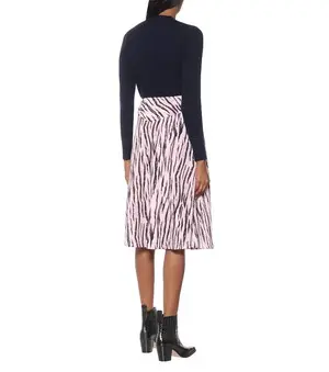 Baum Und Pferdgarten Senga Tiger-print Midi Skirt