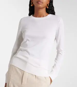 Loro Piana Piuma Cashmere Crewneck Sweater