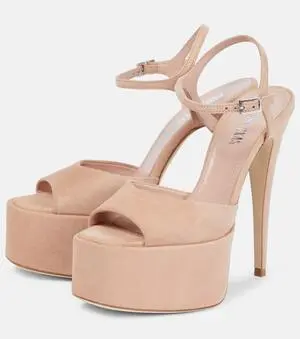 Paris Texas Pamela Suede Sandals