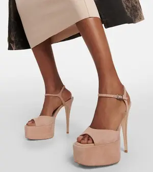 Paris Texas Pamela Suede Sandals