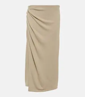 Vince Jersey Wrap Skirt