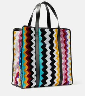 Missoni Cyrus Zigzag Tote Bag