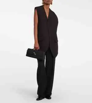 Bottega Veneta Andiamo Intrecciato Leather Clutch - Black