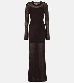 Staud Eiza Maxi Dress - Brown