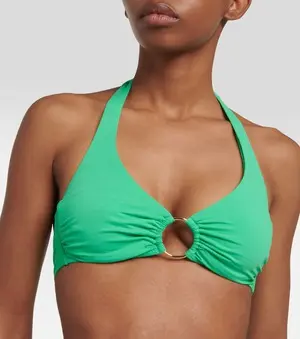 Melissa Odabash Brussels Bikini Top - Green