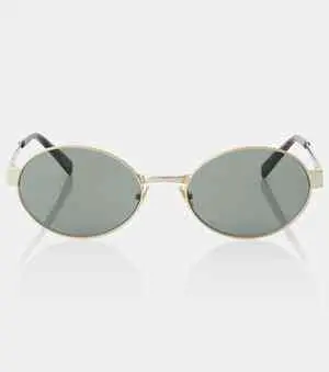 Saint Laurent SL 692 Oval Sunglasses Multicoloured