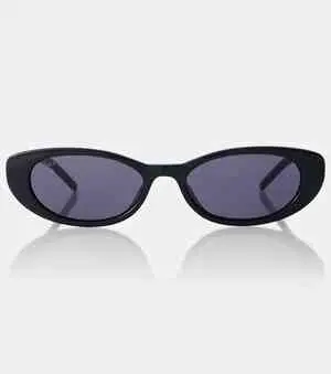 Gucci Embellished Cat-eye Sunglasses - Black