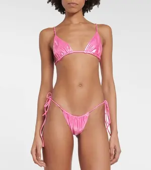 Jade Swim Triangle Bikini Top