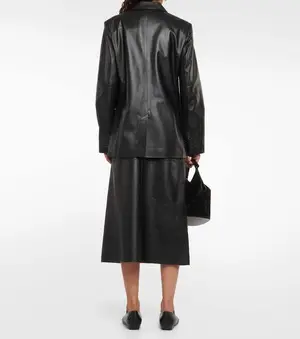 JOSEPH Jacques Leather Blazer