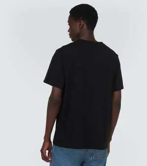 Loewe Anagram Cotton Jersey T-shirt - Black
