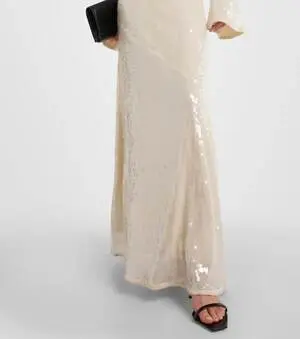 ROTATE BY BIRGER CHRISTENSEN Sequined Gown
