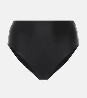 Jade Swim Bound Bikini Bottom - Black