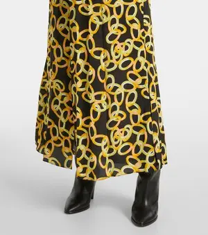 Diane Von Furstenberg Kason Printed Maxi Dress