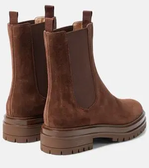GIANVITO ROSSI Chester Chelsea Boots - Brown