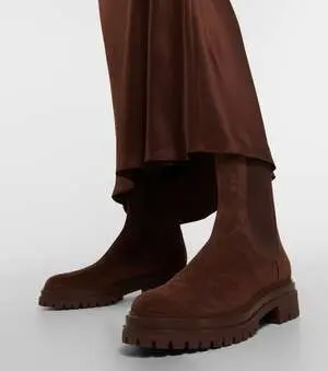 GIANVITO ROSSI Chester Chelsea Boots - Brown
