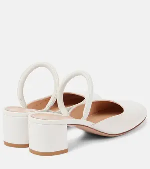 GIANVITO ROSSI Tivoli 45 Leather Mules