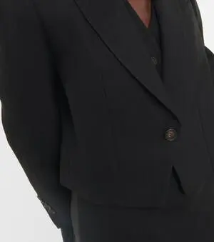 Brunello Cucinelli Cropped Blazer