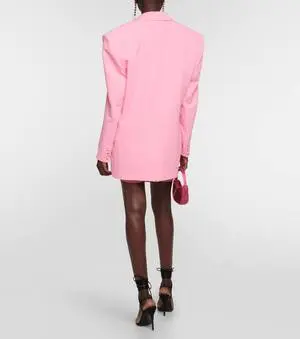 Magda Butrym Single-breasted Silk-blend Blazer
