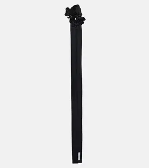Erdem Sequined Floral-applique Choker - Black