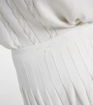 The Upside Pasadena Cher Pleated Mini Skirt